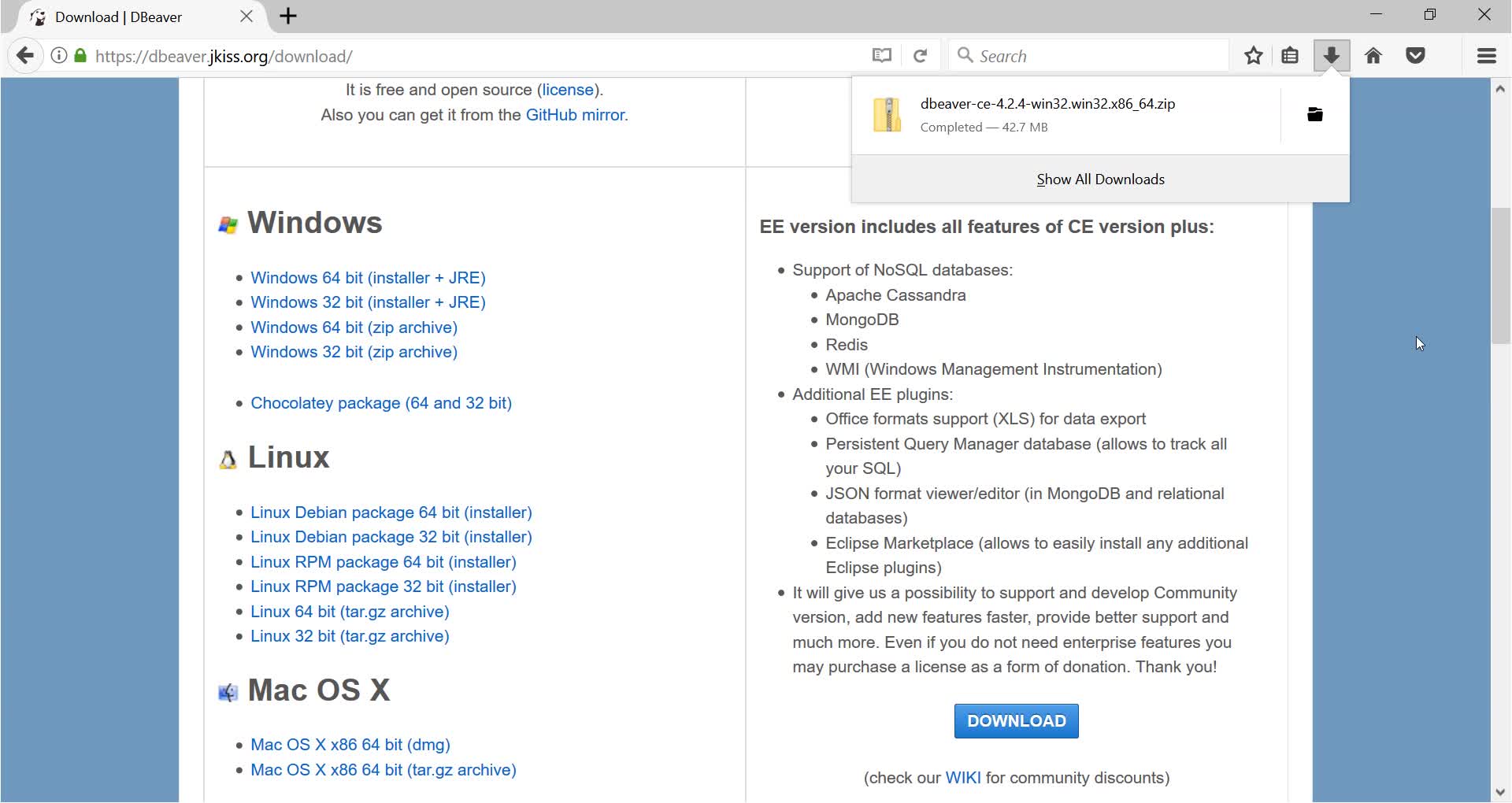 IPGraySpace: Dbeaver - How to download, install Dbeaver client in ...