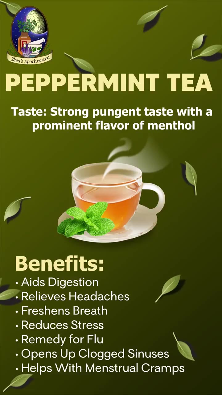 "Exploring the World of Peppermint Tea: Flavors, Variations, and Uses"