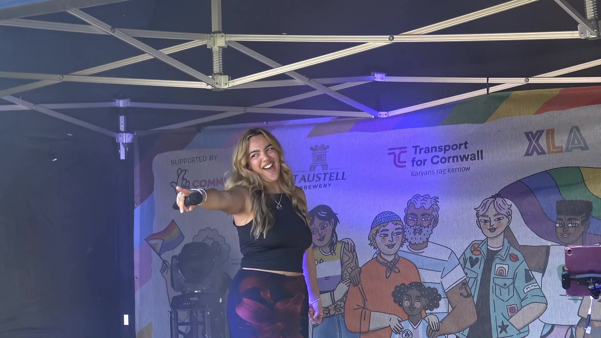 Saltash Cornwall Gay LGBTQIA Pride Alysha Vine singer part 9 14th ...