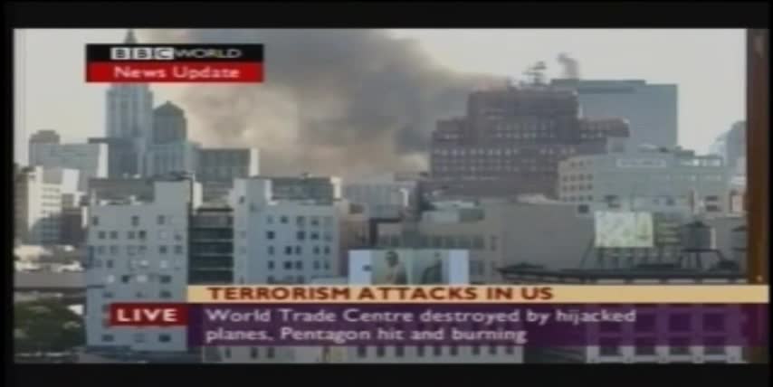 Sept. 11, 2001: WTC7 Collapse Reported before it happens 1