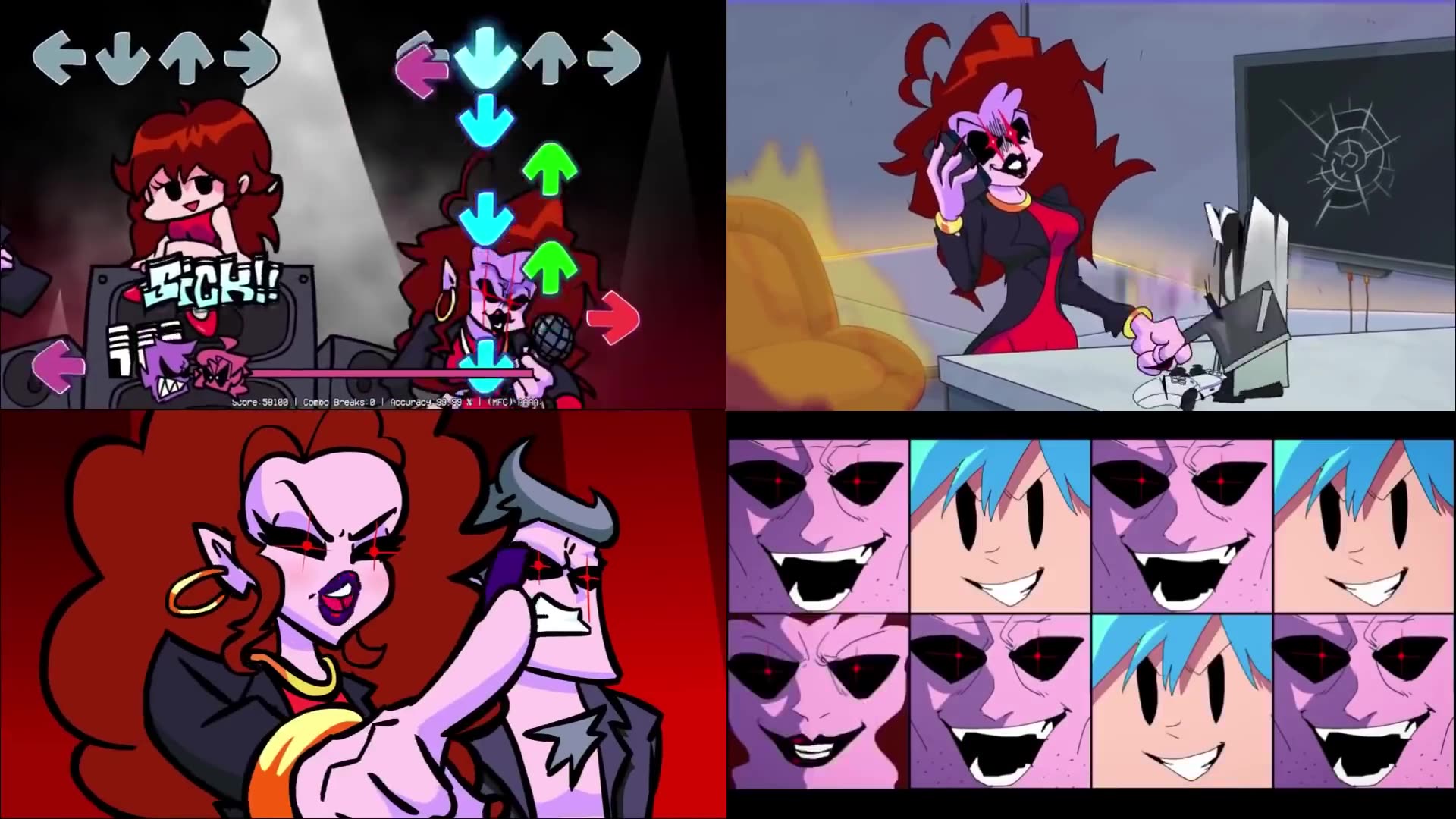 🎶Friday Night Funkin' [FNF VIDEO & ANIMATION] ANIMAL BUT EVERY TURN A ...