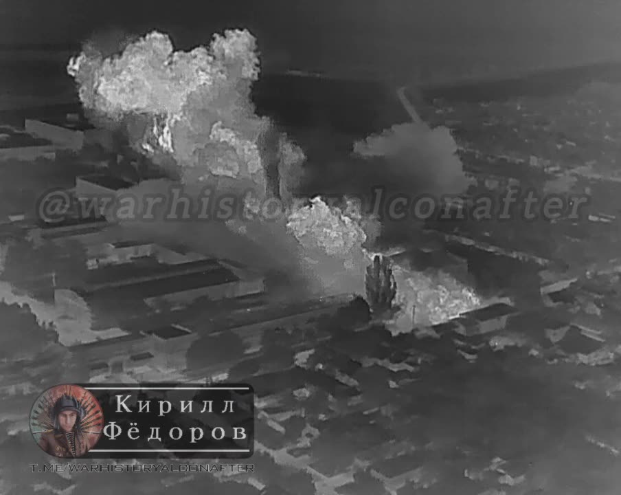 DEMILITARIZATION by planned aerial bombs of an enemy military facility!