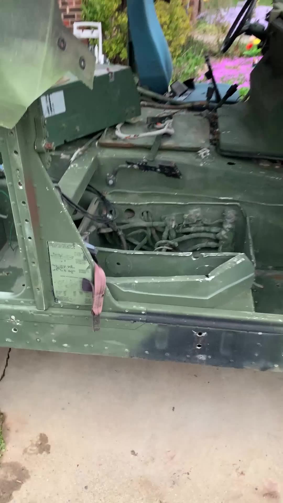 Where do I start? Day 2 Humvee restoration update