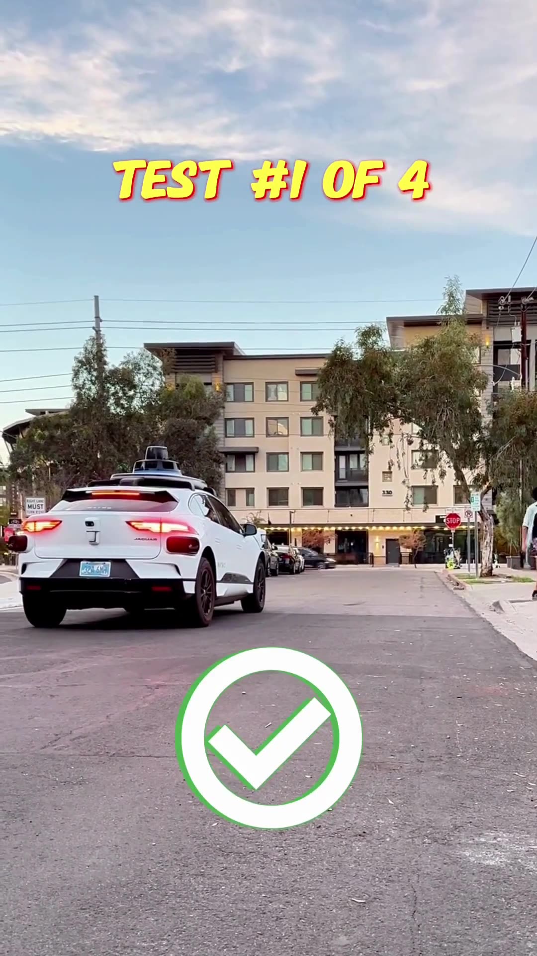 Tricking Waymo Self-Driving Cars with a Stop Sign T-Shirt!