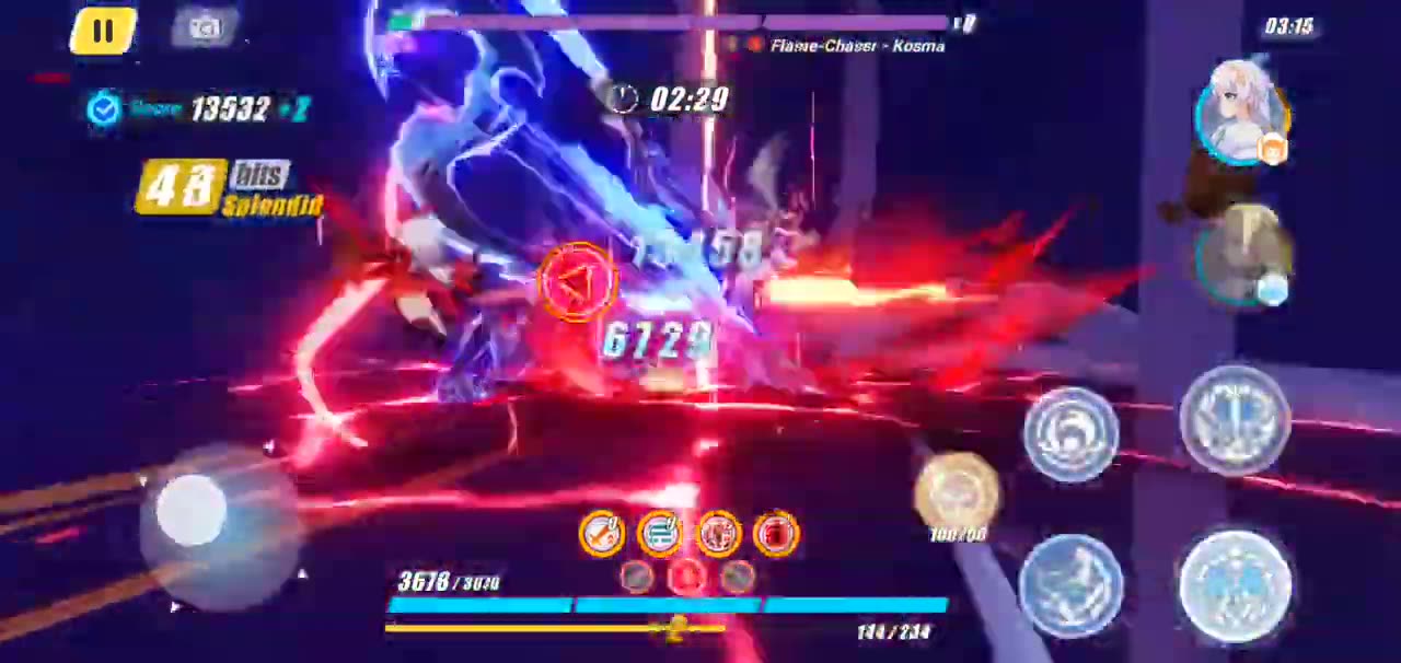 Honkai Impact 3rd - Memorial Arena Exalted Vs Kosma SSS Difficulty 1st Try Aug 31 2022