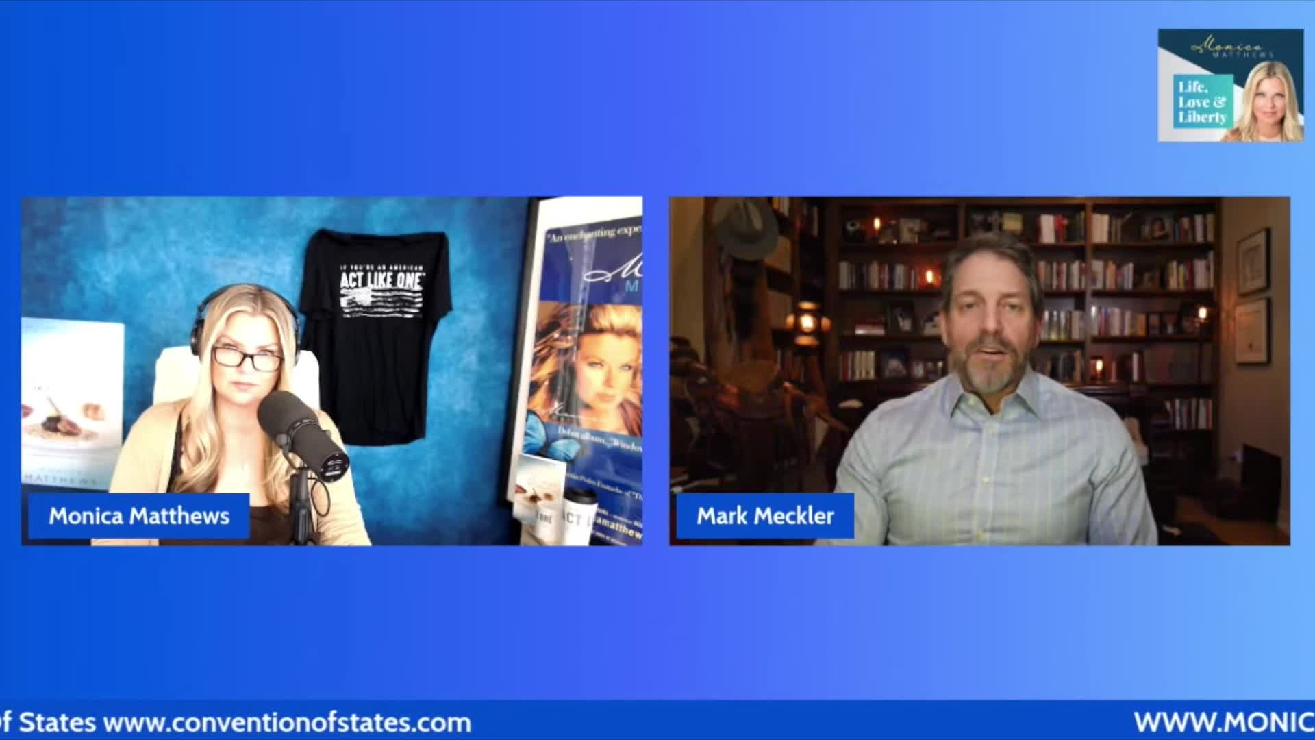 Mark Meckler joins The Monica Matthews Show to talk Convention of States