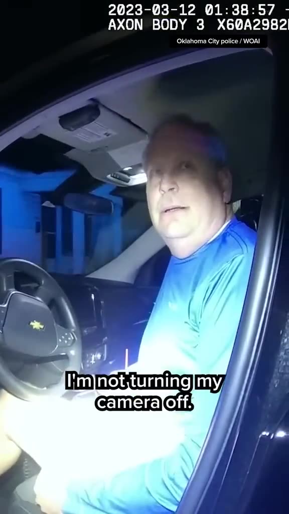 Police Captain Asks Officer To Turn Off Bodycam During Alleged Drunk