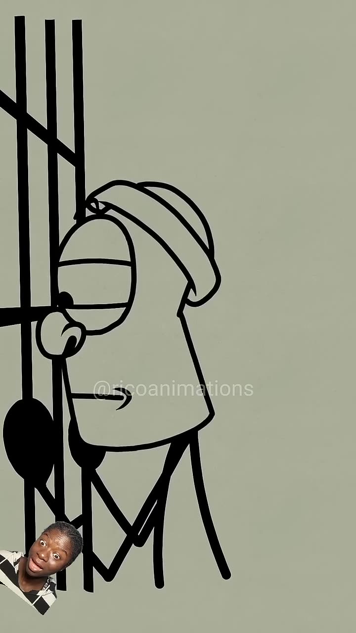 First time in prison 🤭 hilarious 😂 #memes #animation #funny #viralvideo ...