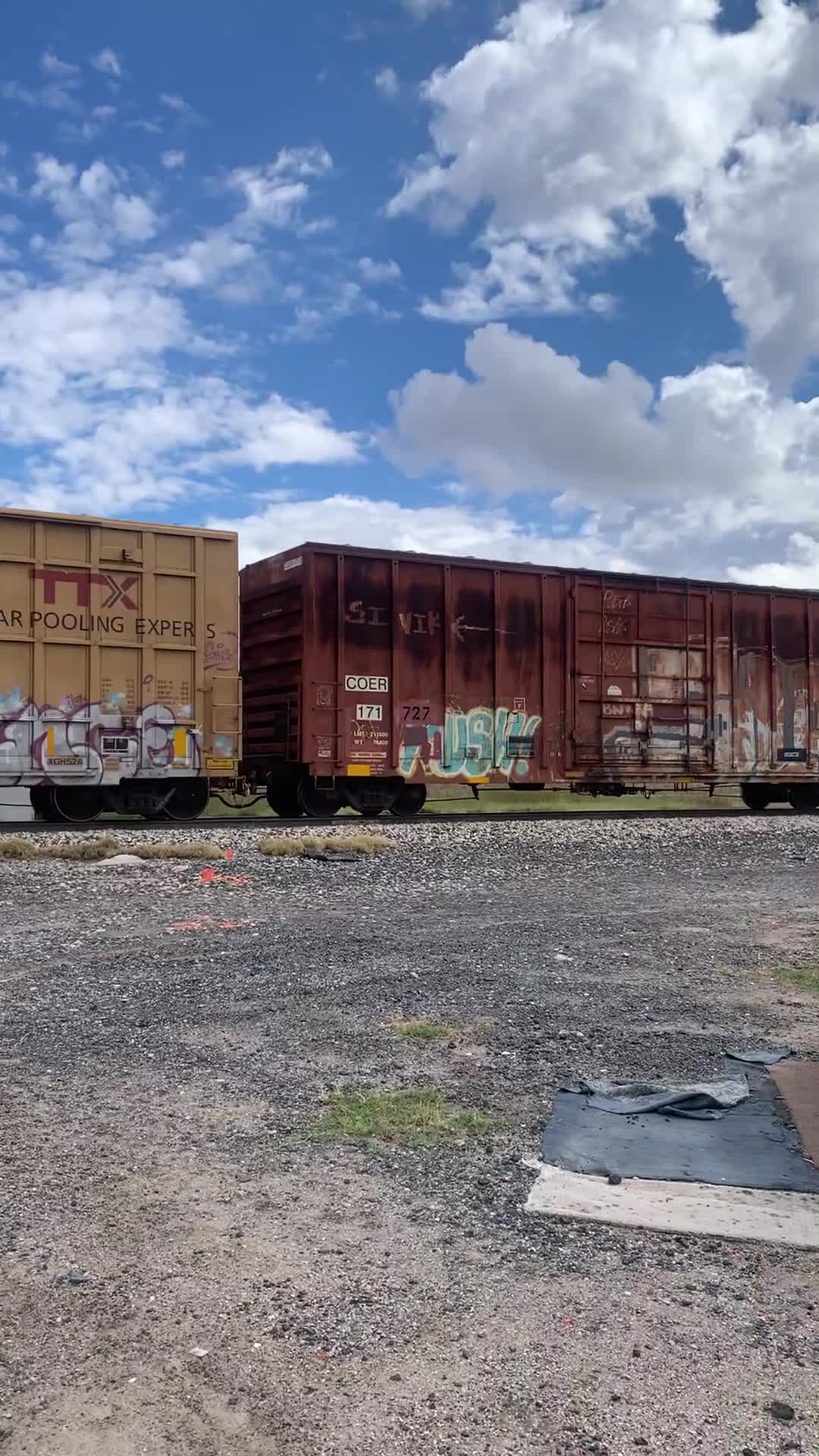 Train Hits Semi-Truck Stuck on Tracks in Texas