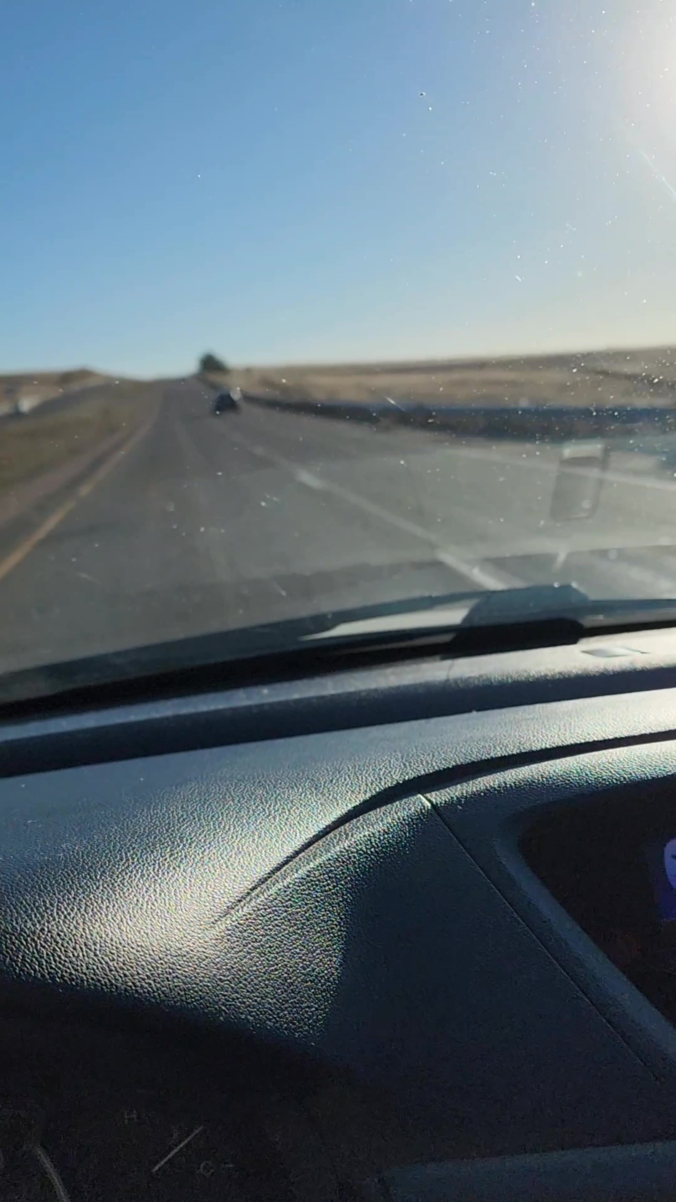 Tumbleweed Tidal Wave Blocks Road in Colorado