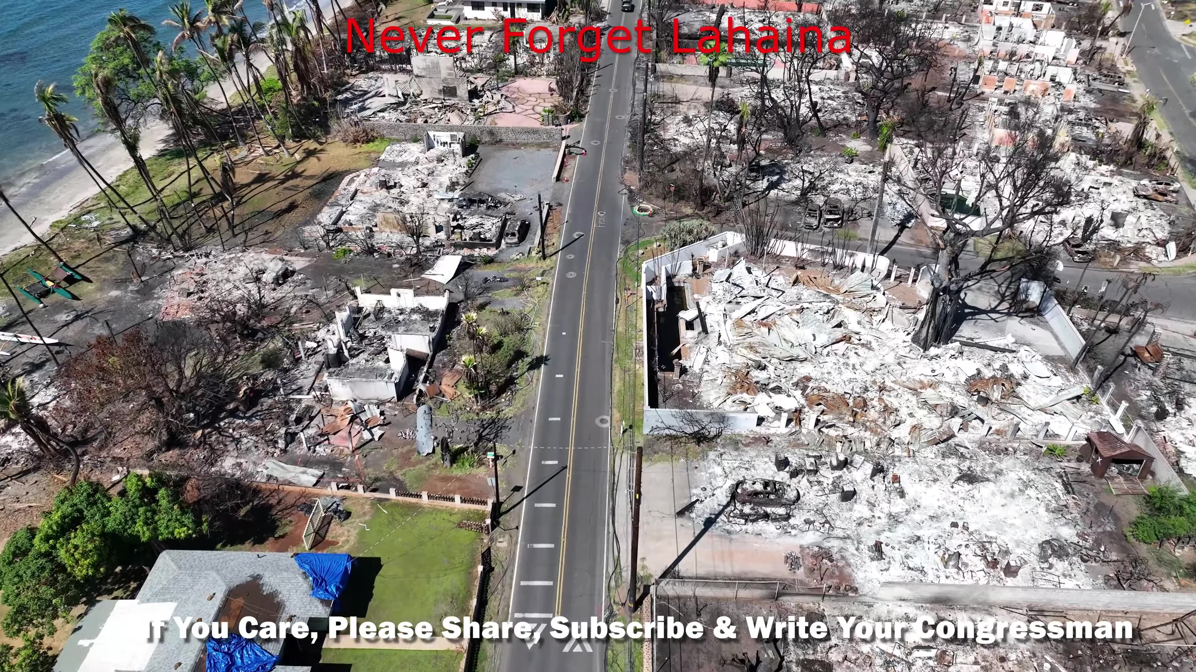 HAWAII - LAHAINA FIRE: 107 DAYS LATER - Drone Footage of the ...