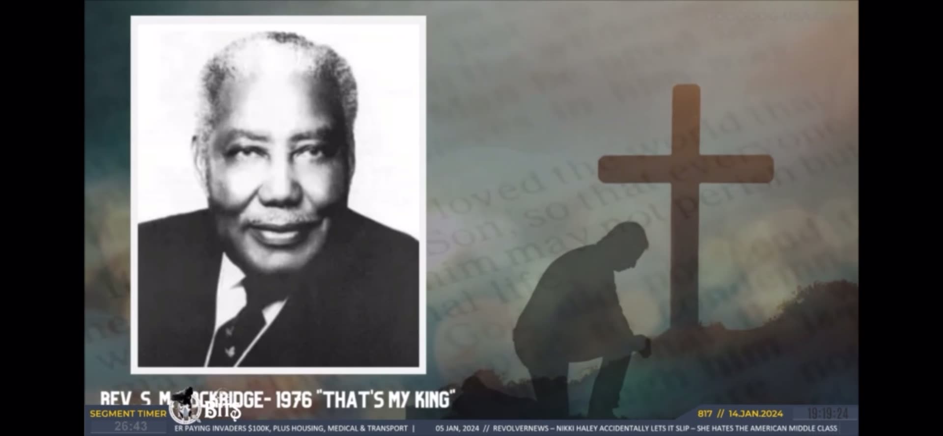Rev. S. M. Lockridge - 1976 - “That’s My King”