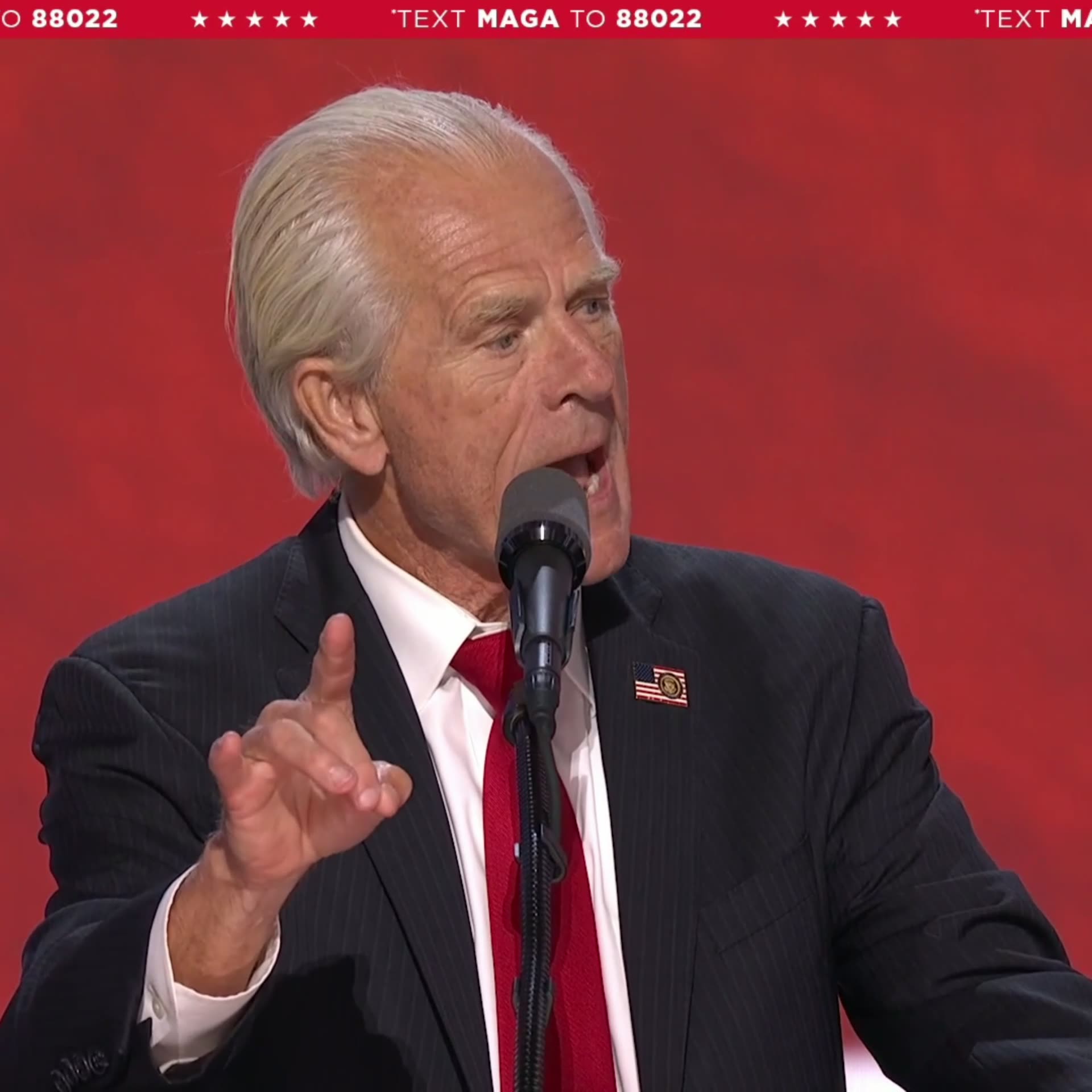 Dr. Peter Navarro Delivers Fiery Speech After Walking Out of Federal Prison