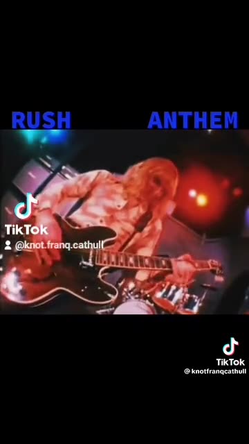 Anthem - RUSH ( Rare / Rough Cut )