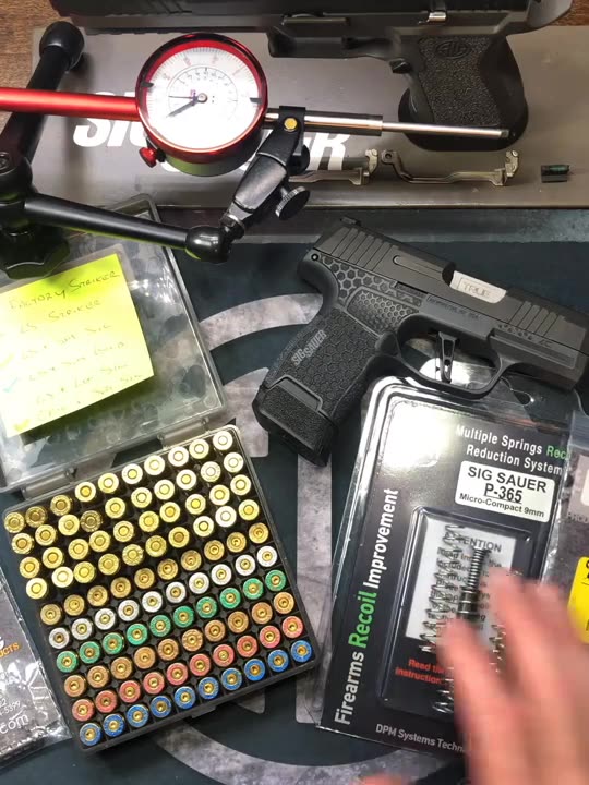 Sig Sauer P365 primer drag elimination