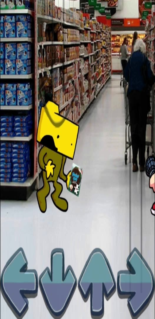 FNF Ron dvd Rong aisle supermarket#Shorts
