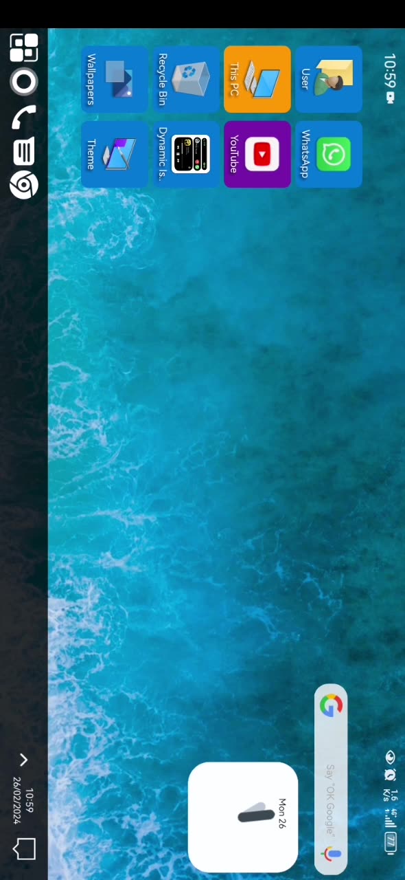 Make your Android look like Windows 11 :)