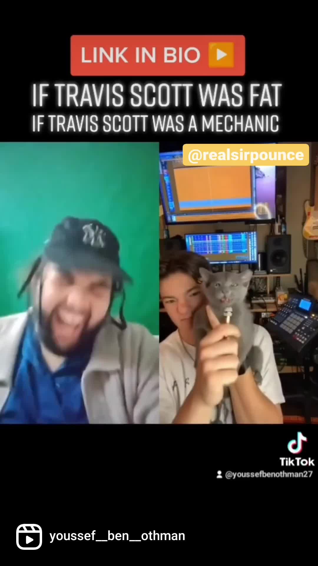 TRAVIS SCOTT REACTS TO THE CAT THAT CREATED AUTOTUNE SHOCKING 😂