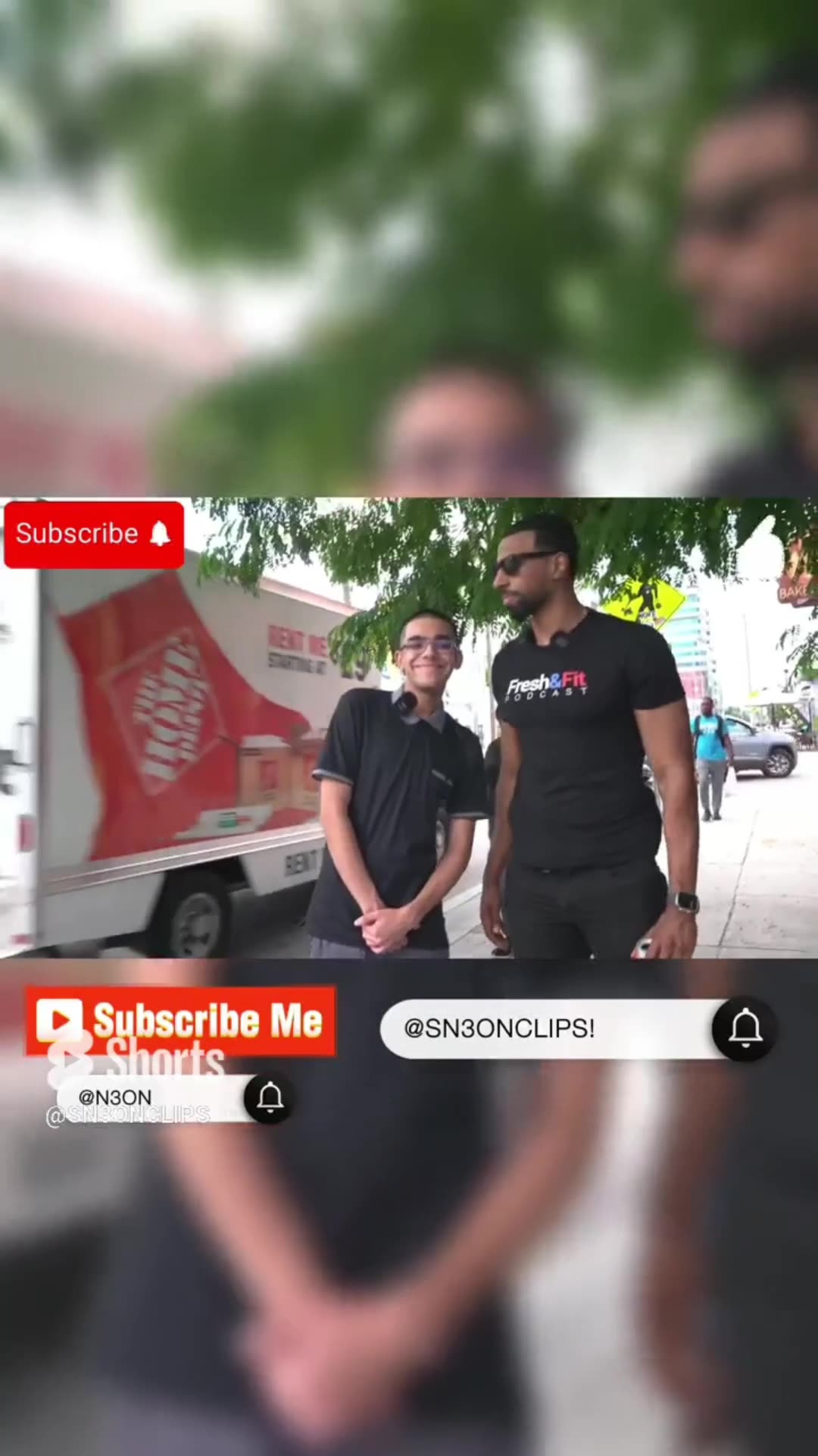 N3ON MEETS HIS 2ND DAD!