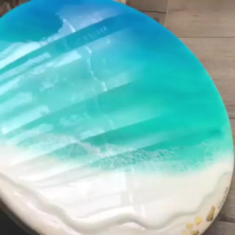 Ocean Resin Art