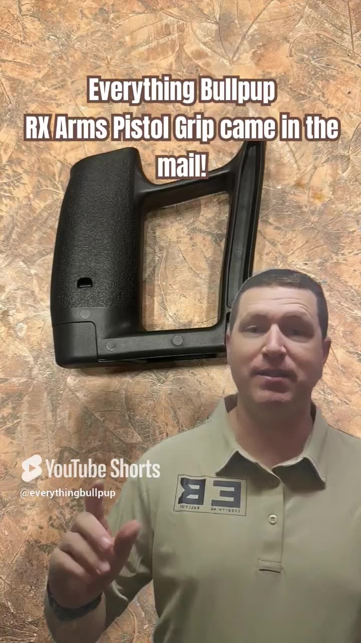 Everything Bullpup - Tavor x95 - RX Arms pistol grip arrived!