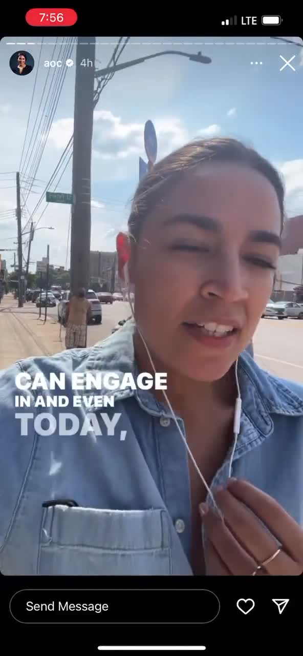 Self-Important AOC Seriously Think Getting Her Nails Done Is An Act Of ...