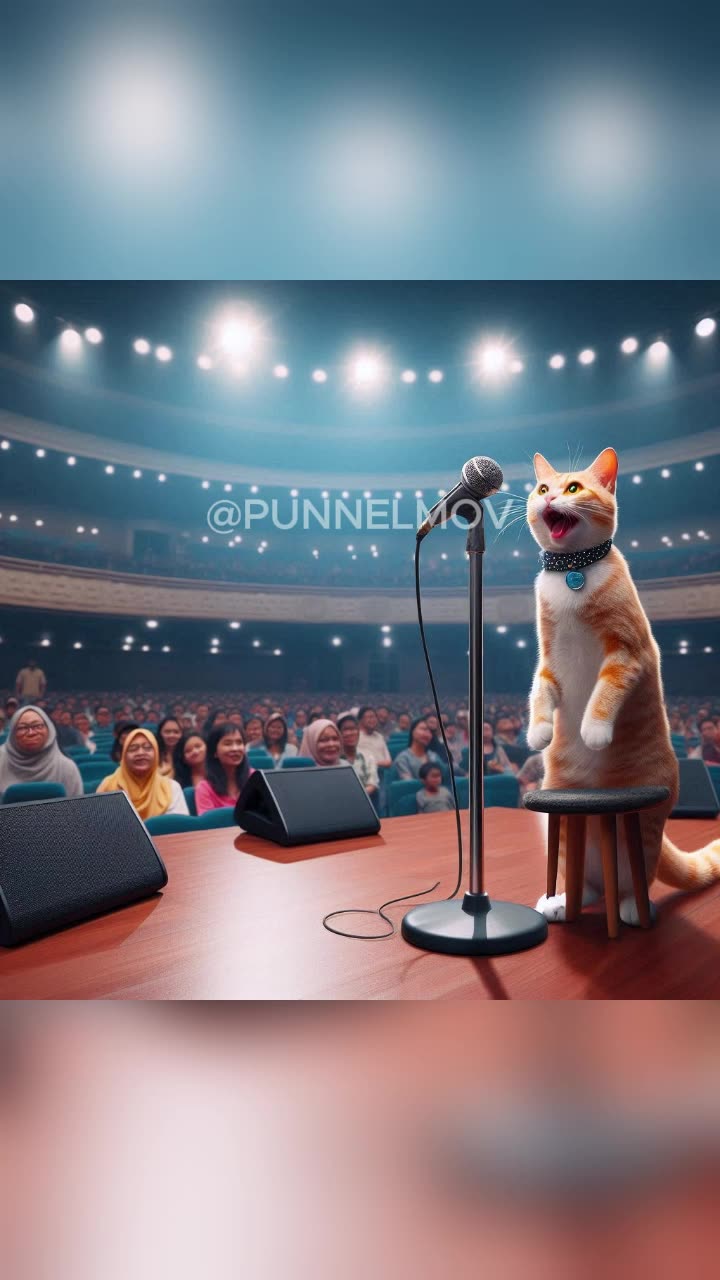 Cat The Diva #cat #singer #shorts #like #cartoon