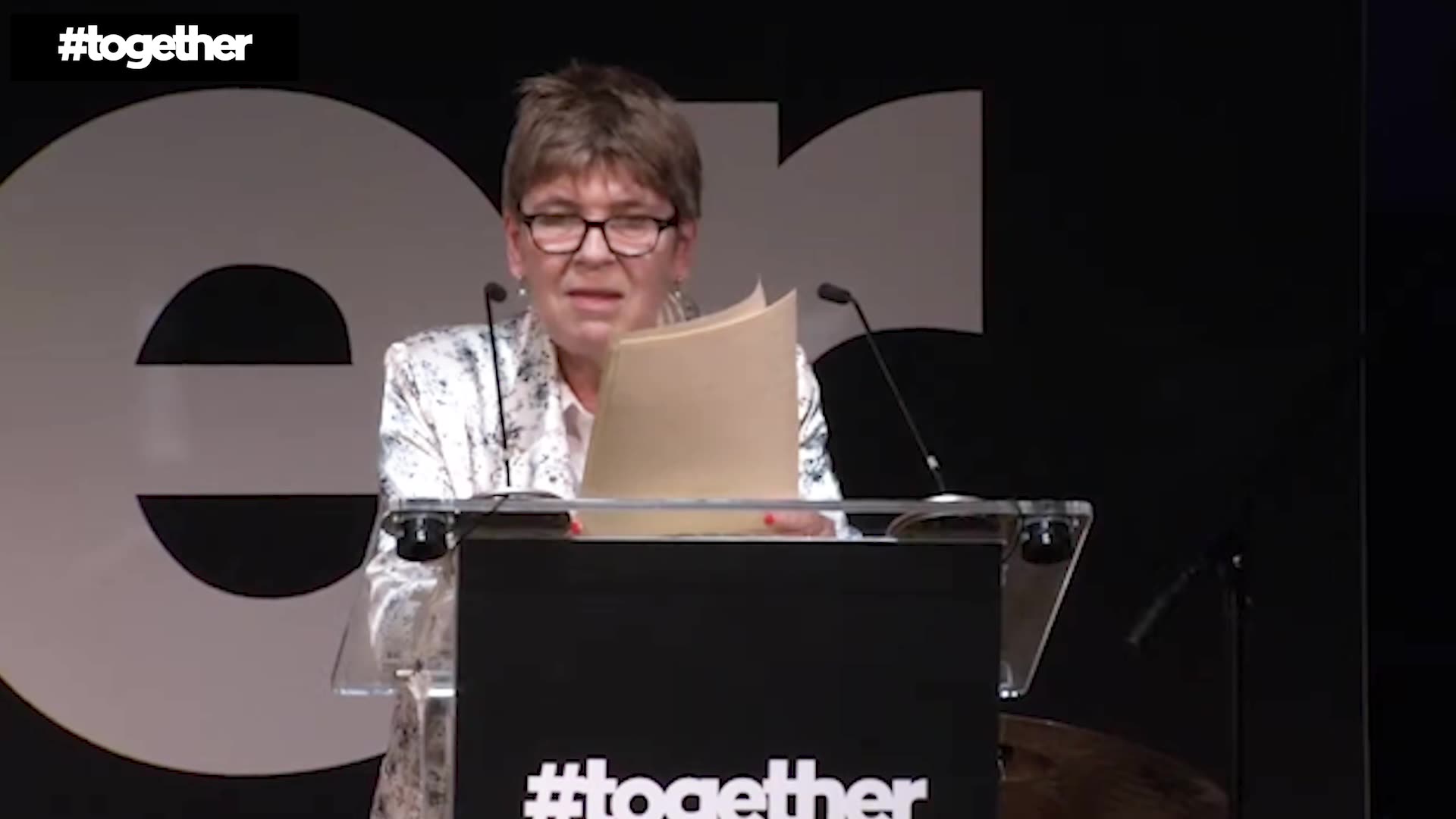 CLAIRE FOX full speech at Together 3rd Anniversary Event