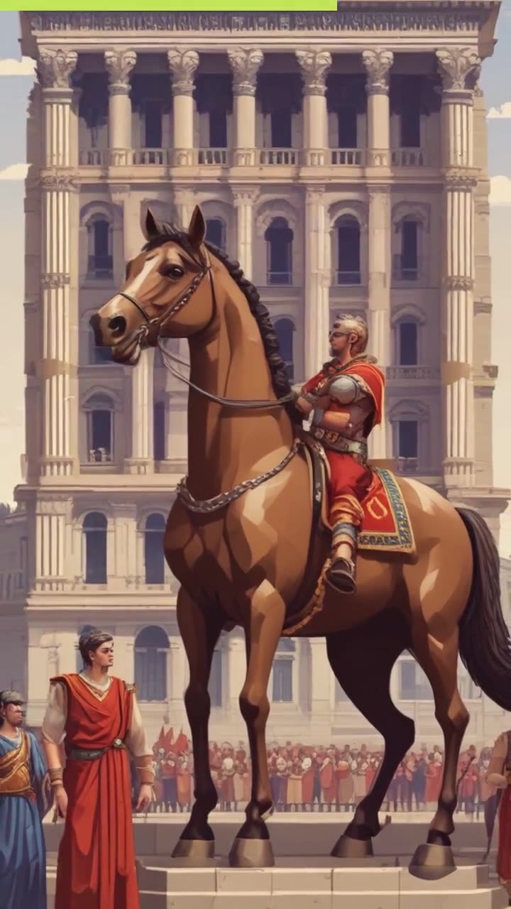The Horse Senator of Rome!