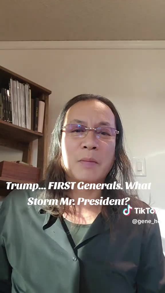 Message From Gene Ho--- What Storm Mr. President- Famous Quote