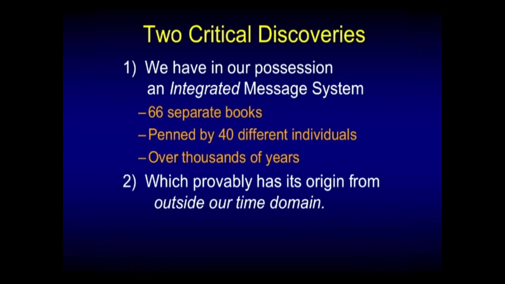 How To Study The Bible Session 1 Getting Started Chuck Missler
