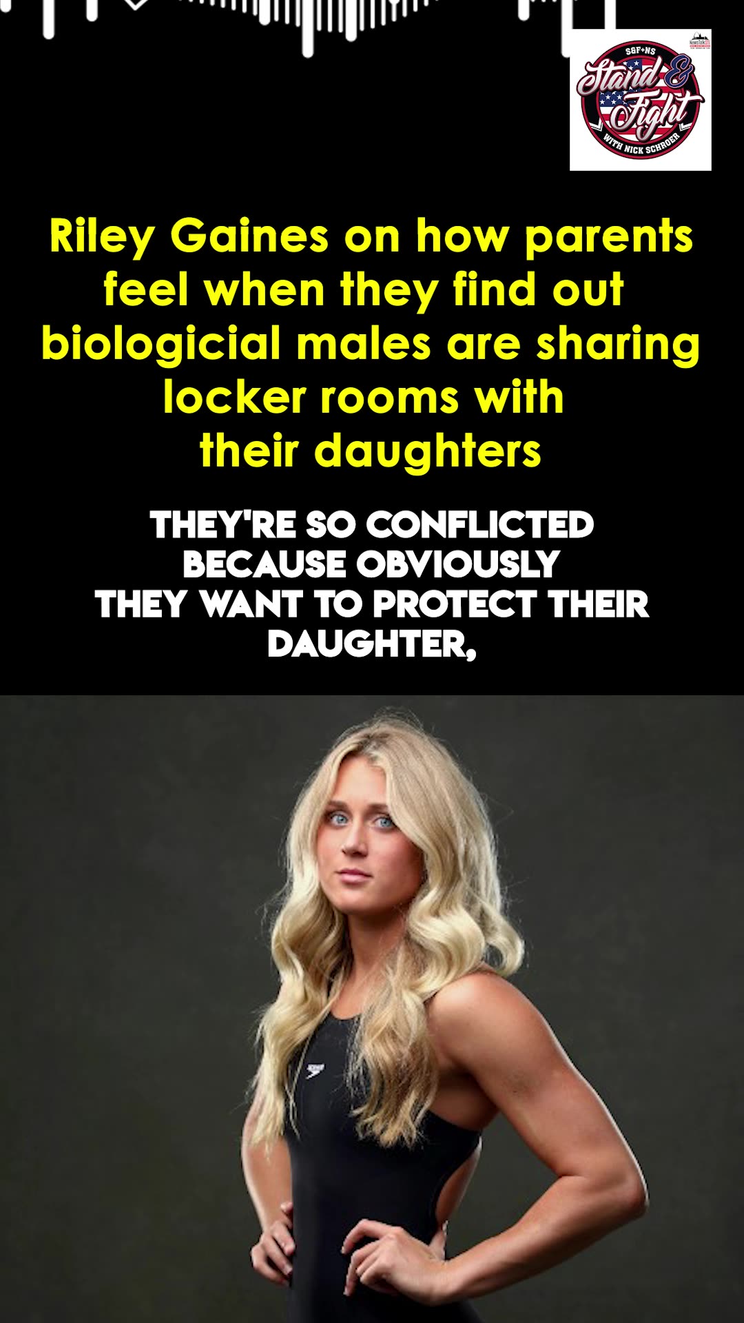 Riley Gaines On Biological Males In Girls Locker Rooms