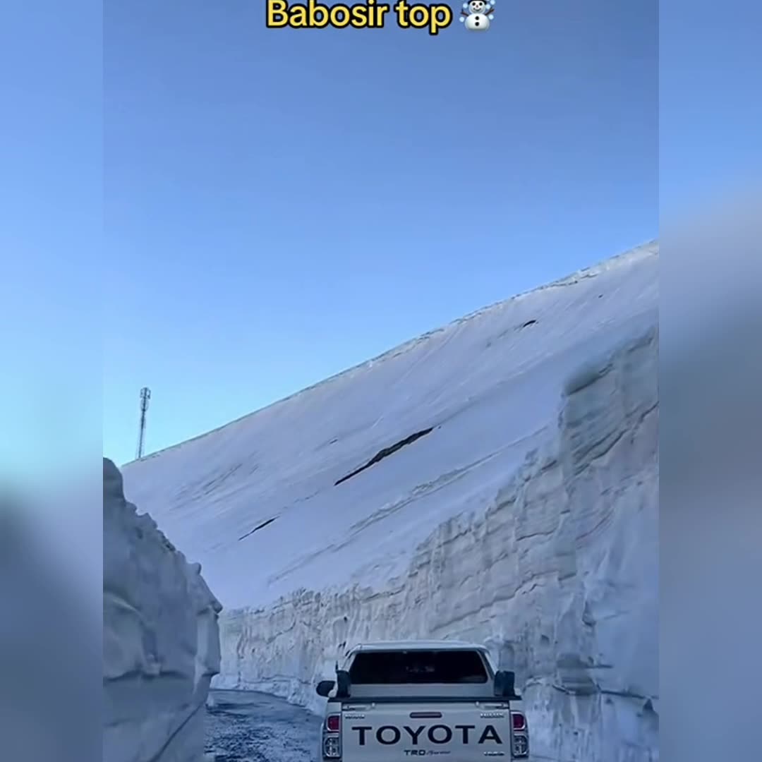 Babusar Top Road Now Day's Naran Kaghan Pakistan