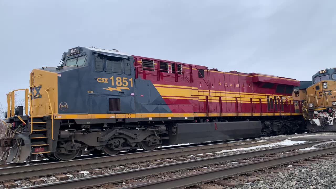 Nashville, Chattanooga, and St. Louis CSX Heritage unit