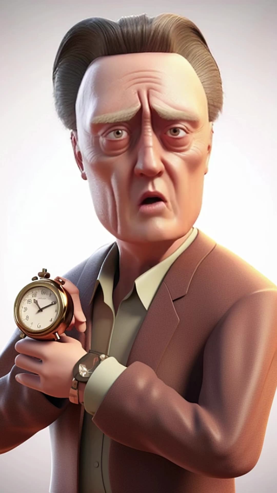 AI Generated Animation - Pixar style Christopher Walken - Pulp Fiction ...