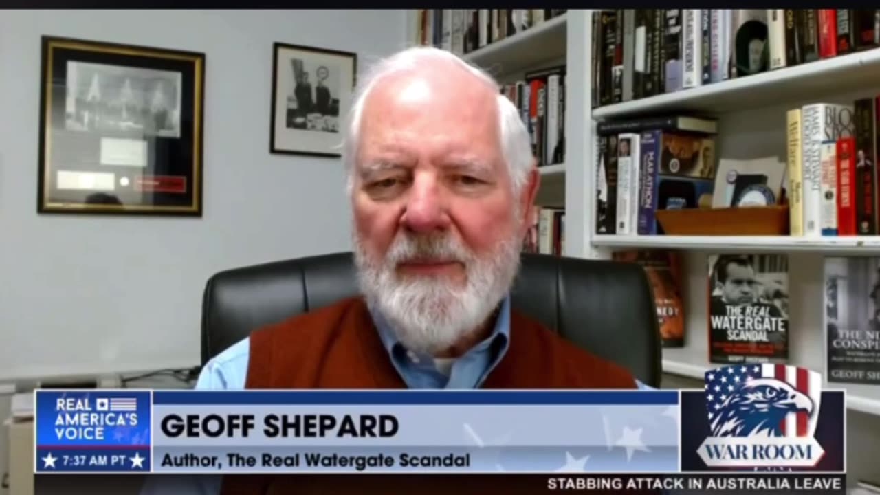 The Nixon Conspiracy- Geoff Shepherd part 1