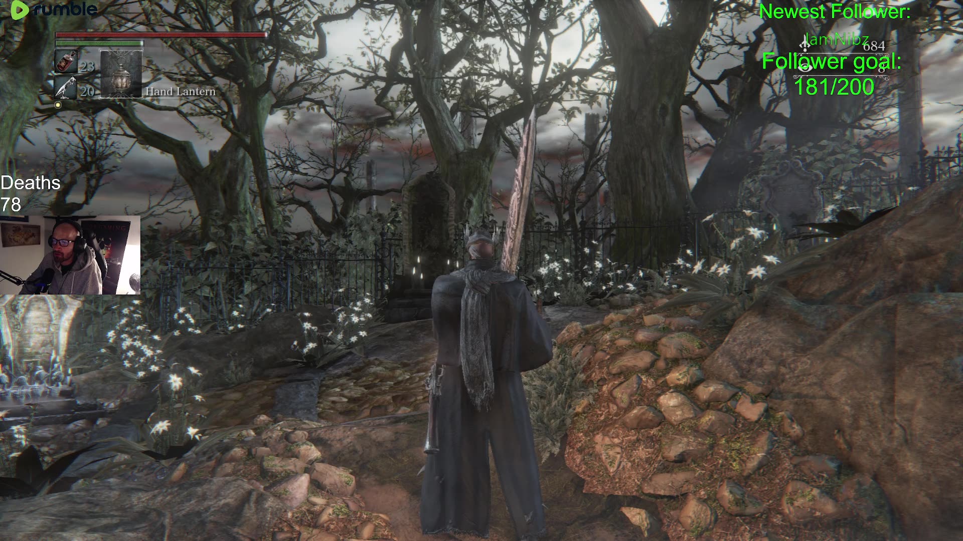 Bloodborne 1st playthrough series - Episode 6. Bald blood hunter hunts ...
