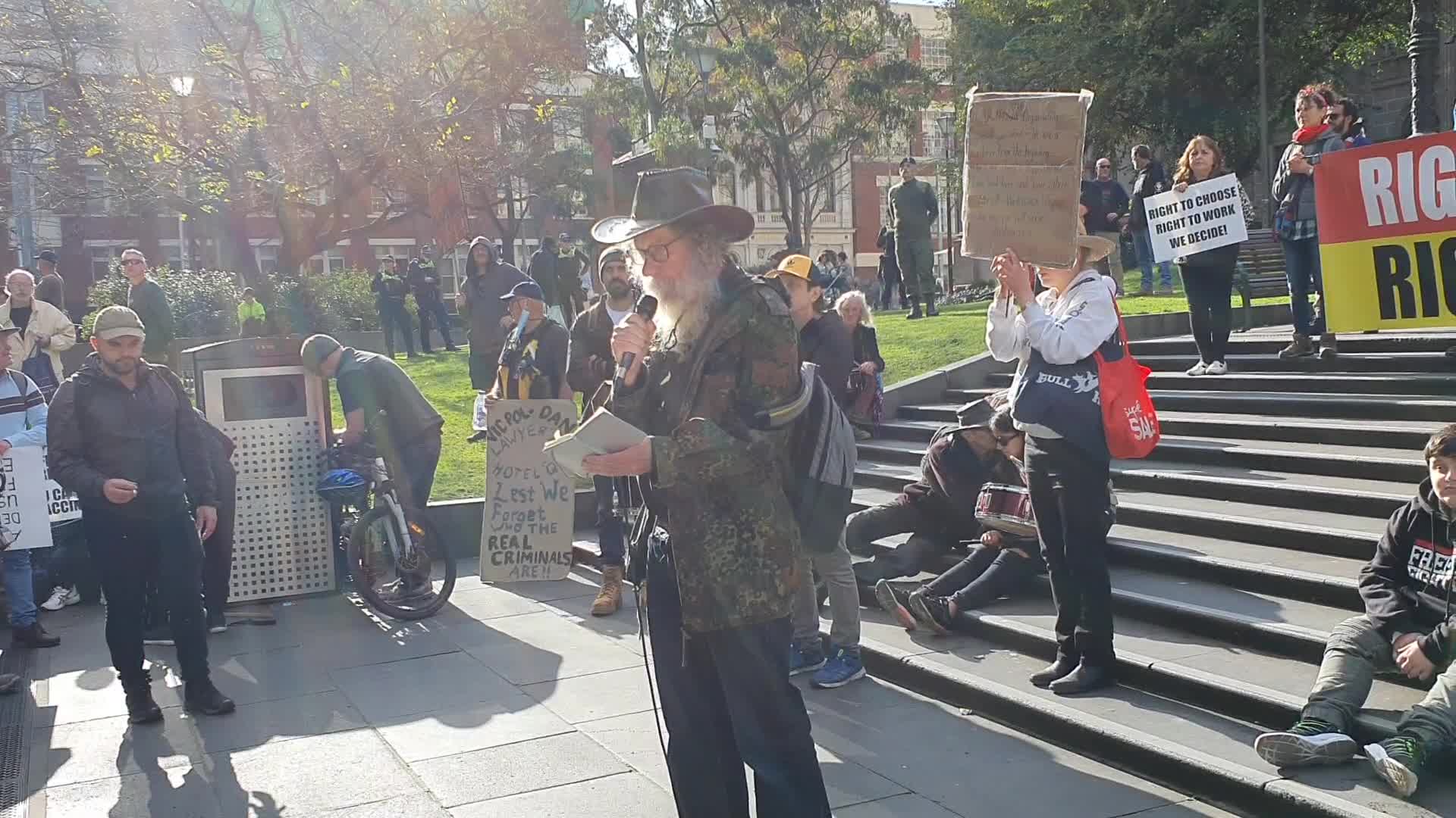 2022 0625 Melbourne Freedom rally speech 2