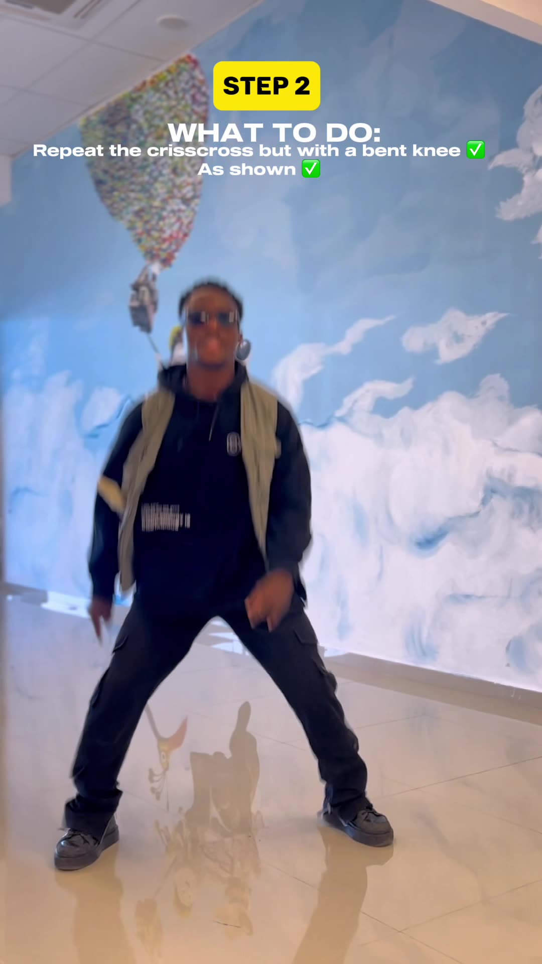 How To Dance Happy Feet Butter Fly Legwork Tutorial