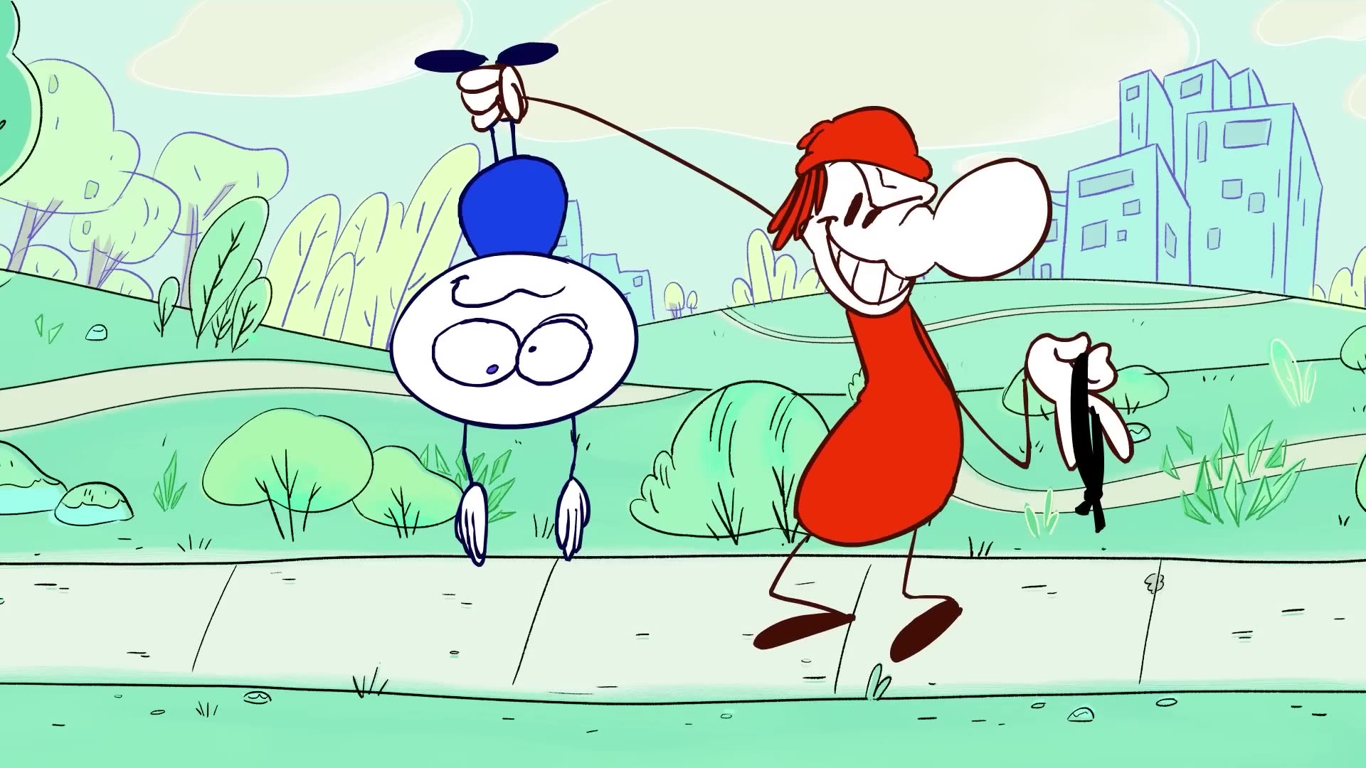 Pencilmate Builds A SUPER Body! | Animated Cartoons Characters ...