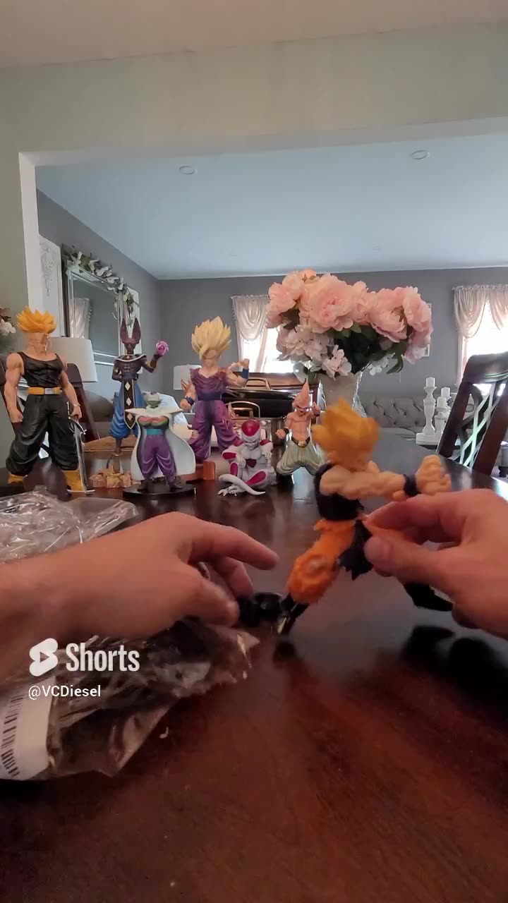 TEMU SMALL SSJ GOKU KAMEHAMEHA REVIEW