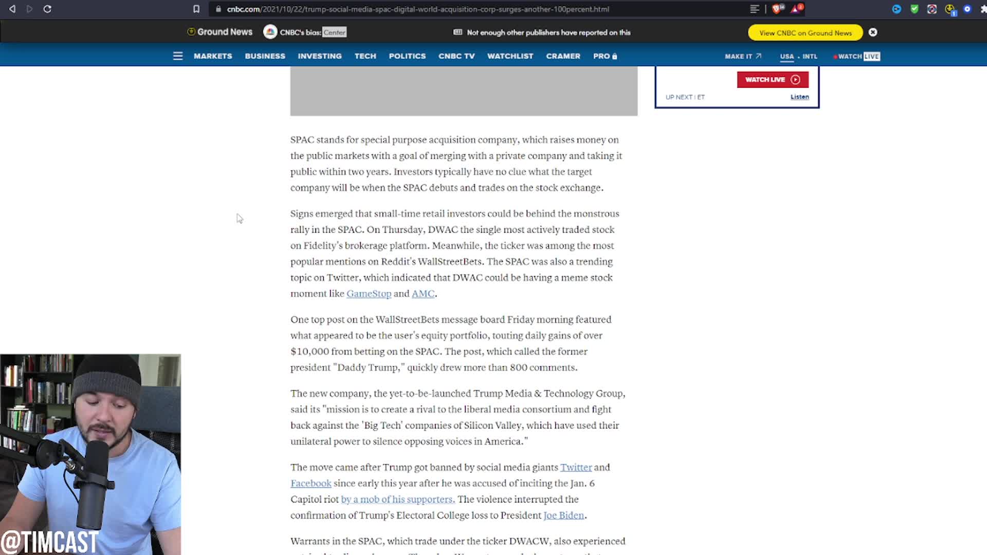 Biden's Mental Health Questioned After BIZARRE "Cornholio" Pose On CNN ...