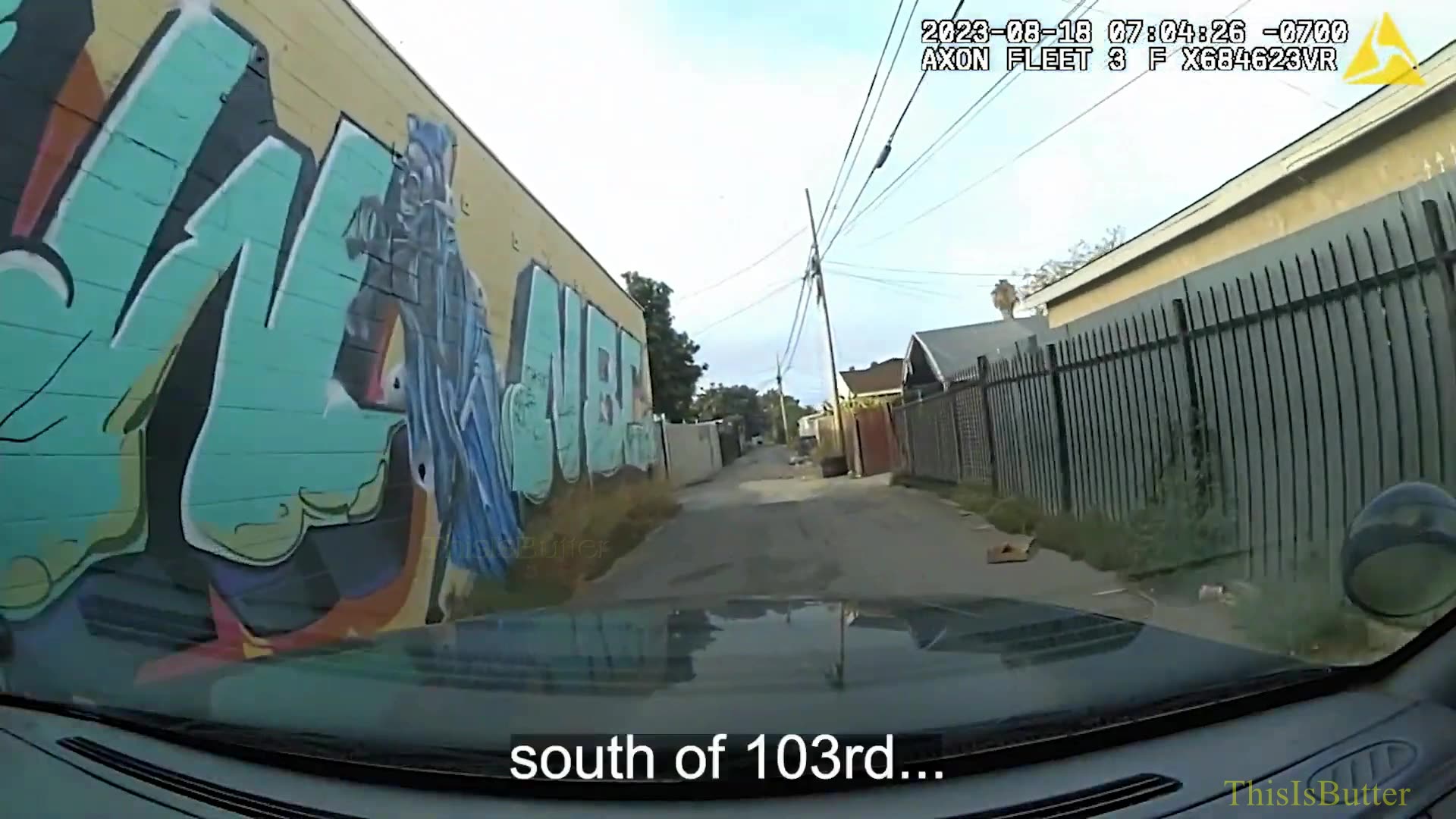 911 call of man waving a gun in an alley is shot by LAPD officers when ...