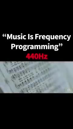 "MUSIC FREQUENCY PROGRAMMING" 440HZ
