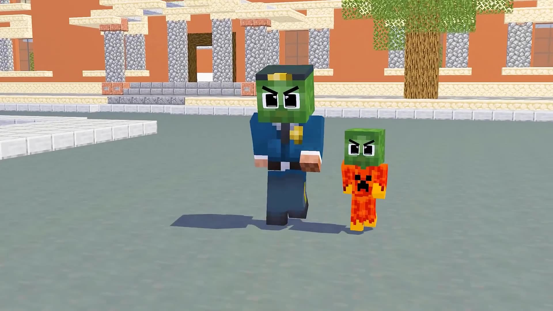 Monster school ICE Herobrine Demon and Fire Baby Zombie - Sad Story ...