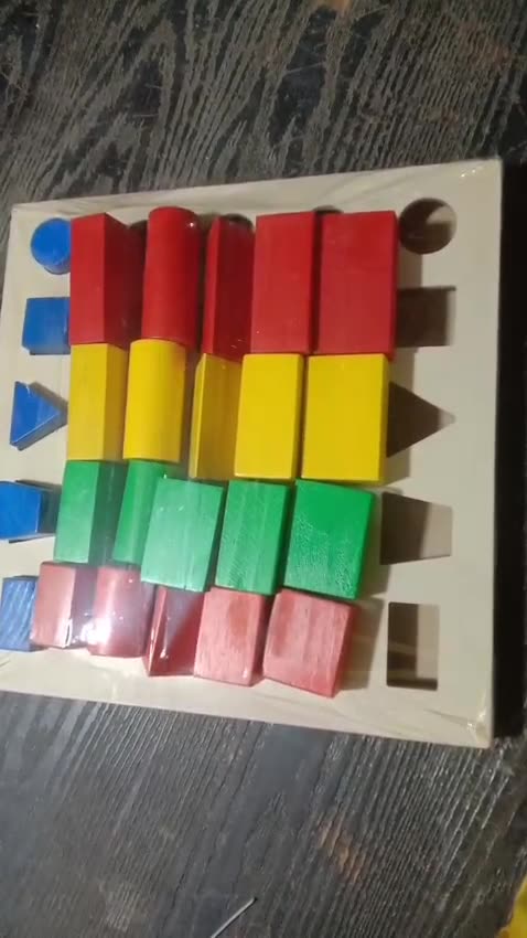 Peg Board Wooden 25 Pegs for Occupational Therapy for Autism and ...
