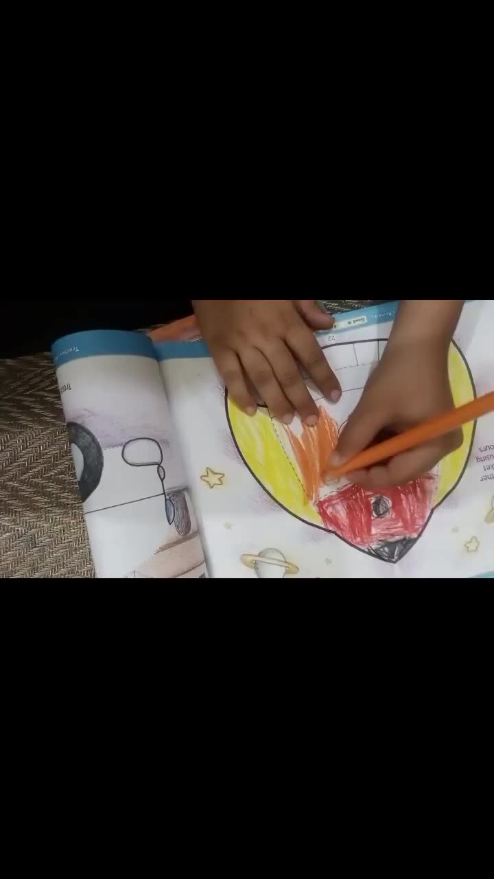 Coloring activity for kids