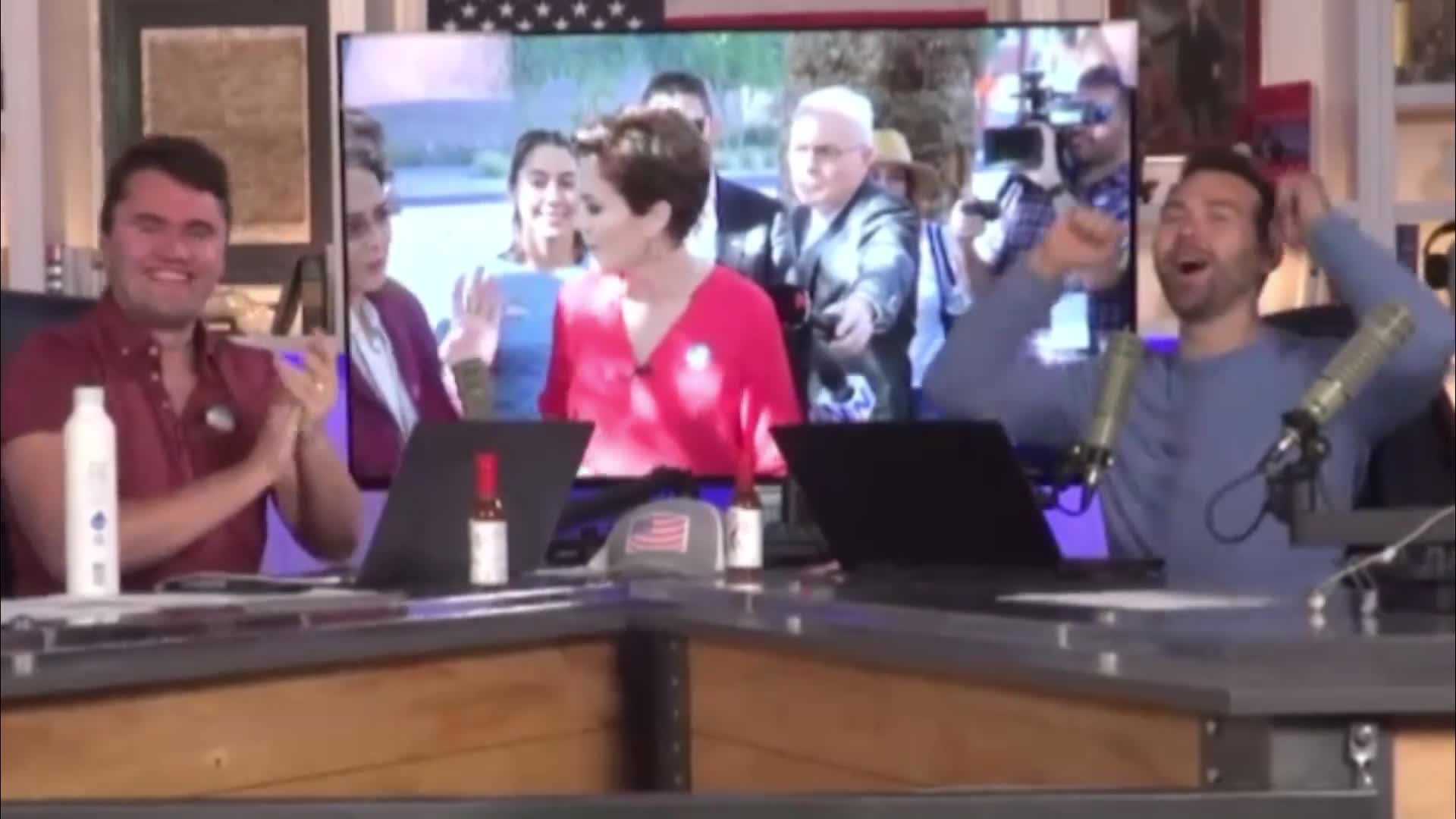 Charlie Kirk & Jack Posobiec Laugh out Loud After Watching Kari Lake ...