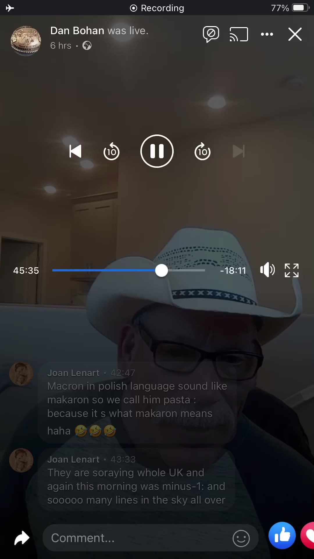 Cowboy Dan Bohan 03/04/2023: God is in control of the World