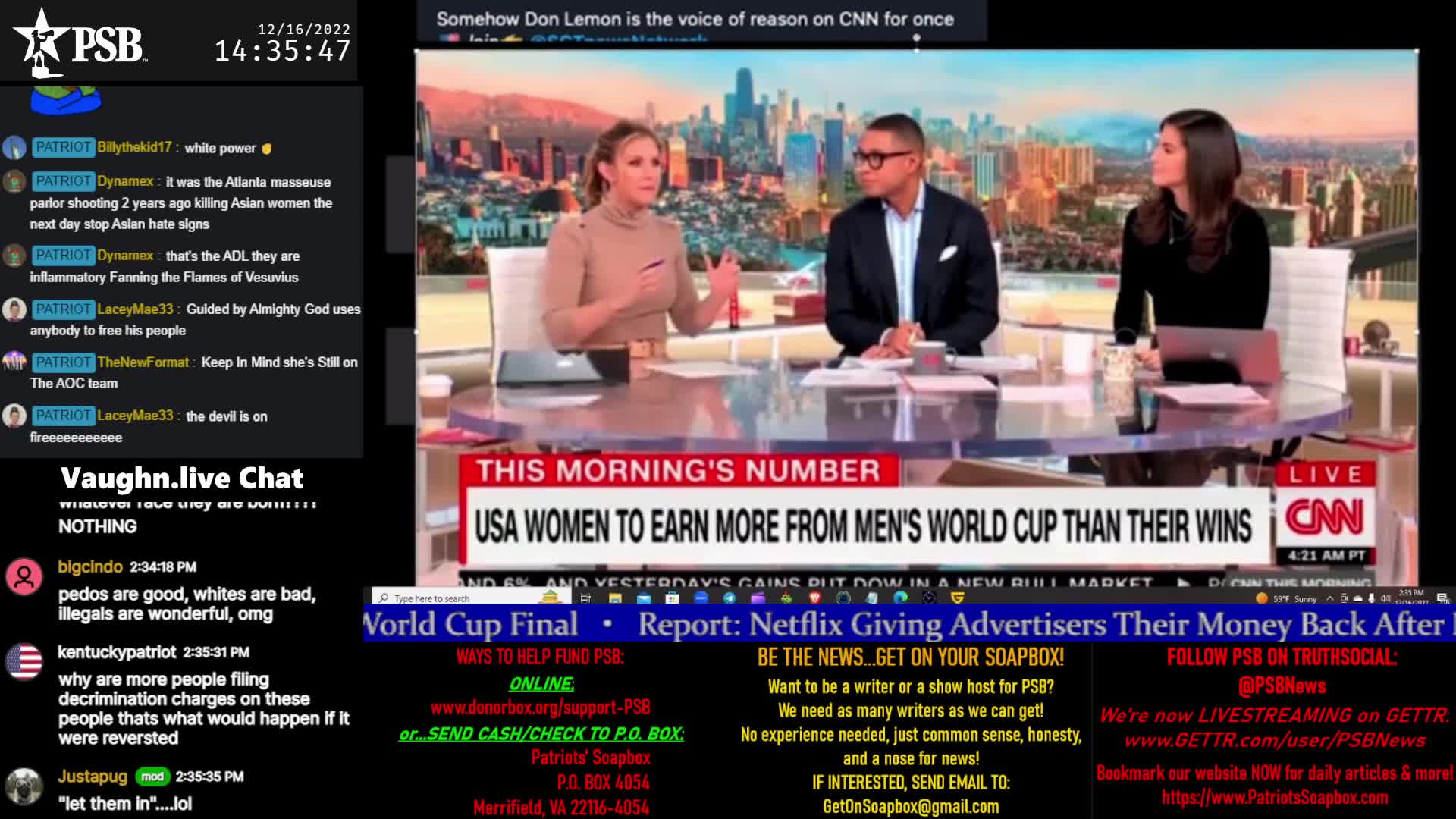 2022-12-16 13:00 EST - You Don't Say Gang